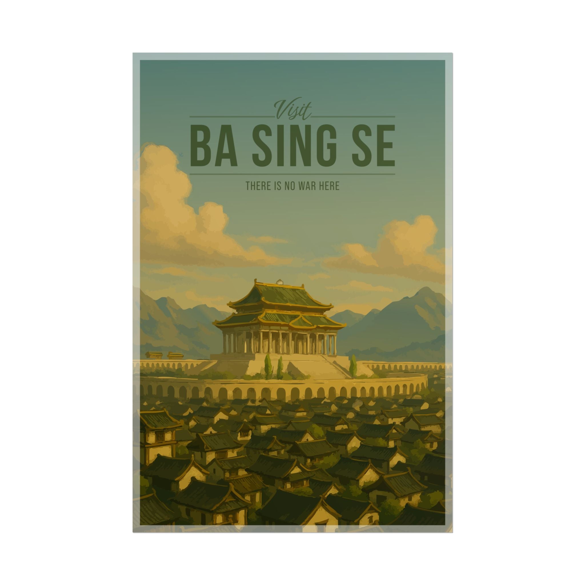 Ba Sing Se Travel Poster – Creative Madness